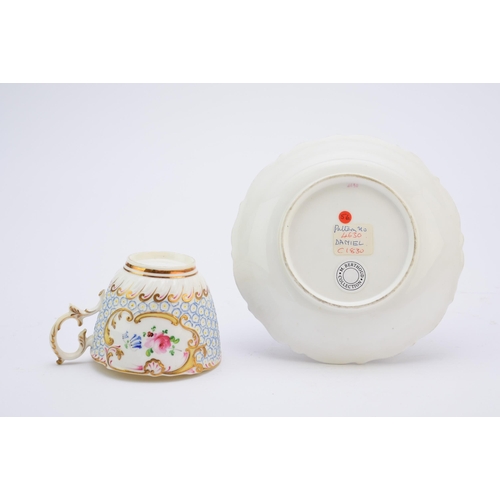 H&R Daniel - A 'Mayflower' teacup and saucer, circa 1828-30 pattern ...