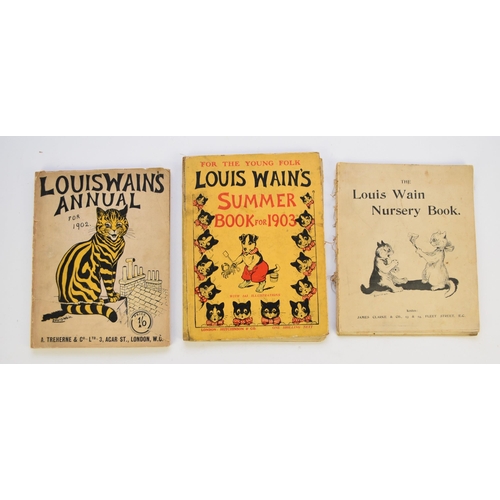 WAIN, Louis, Cats. Folio, Sands & Company [1901]. Versed by 'Grimalkin ...