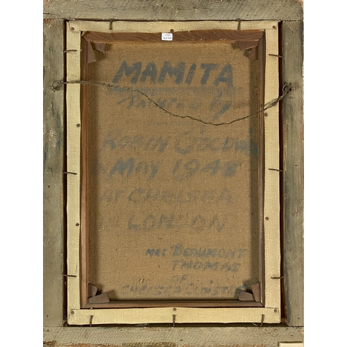 Robin Goodwin (1909-1997) Portrait of Mrs Beaumont-Thomas of Chelsea ...