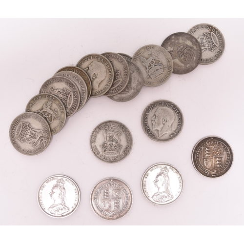 A collection of shillings : Charles I - Spink Ref: 2791. William III ...