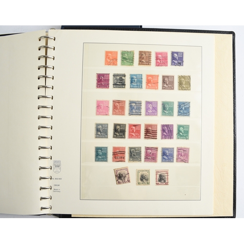 USA Stamp collection 1861-1978 very clearly laid out in two black ...