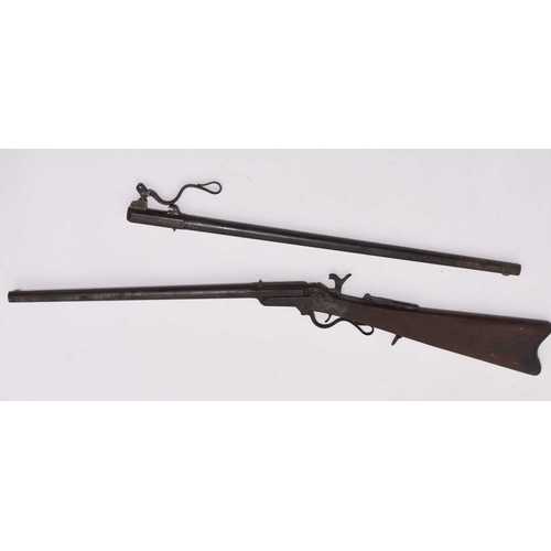 A rare Maynard Arms Company 1st Model .50 calibre percussion breech ...