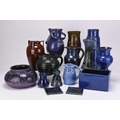 A collection of Devon art pottery, principally CH Brannam and Baron ...