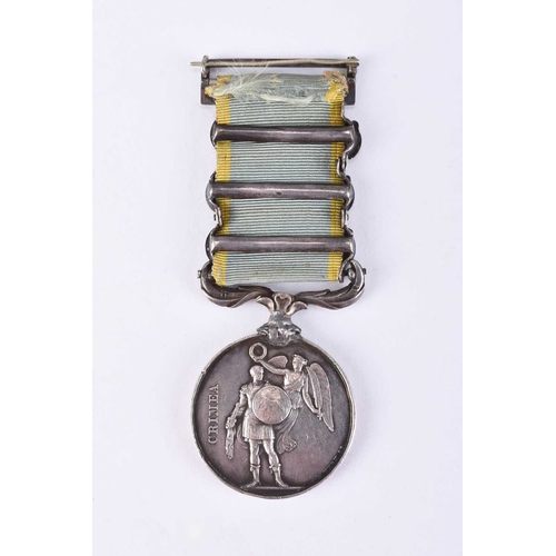 1854-56 CRIMEA MEDAL. 1993 Sergeant Edwin W. Gruby (Greeby) 41st (Welch ...