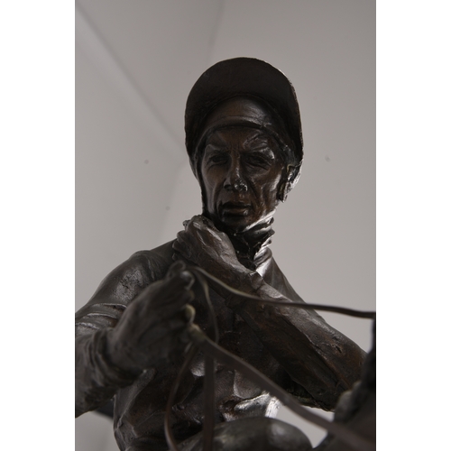 Bernard Winskill (d. 1980), a very large bronze sculpture of a ...