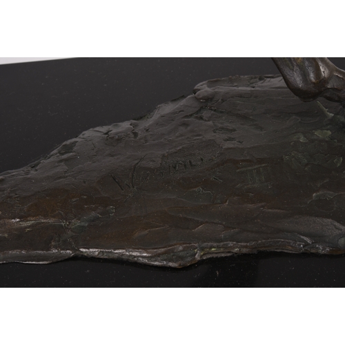 Bernard Winskill (d. 1980), a very large bronze sculpture of a ...