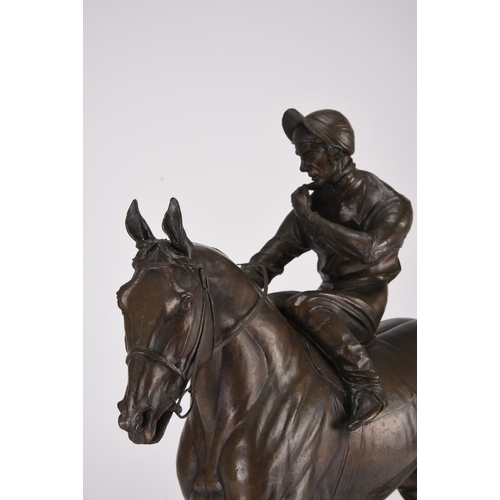 Bernard Winskill (d. 1980), a very large bronze sculpture of a ...