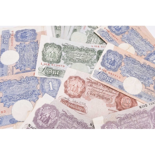 Collection of English banknotes. Kenneth Oswald Peppiatt (1934 - 1949 ...