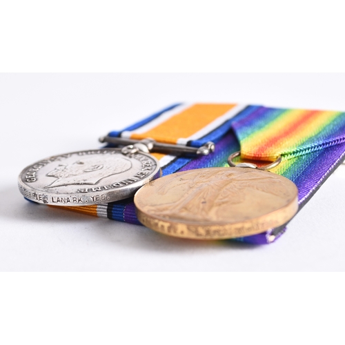 A Great War KIA pair of 1914-18 War Medal and Victory Medal (507 PTE. T ...