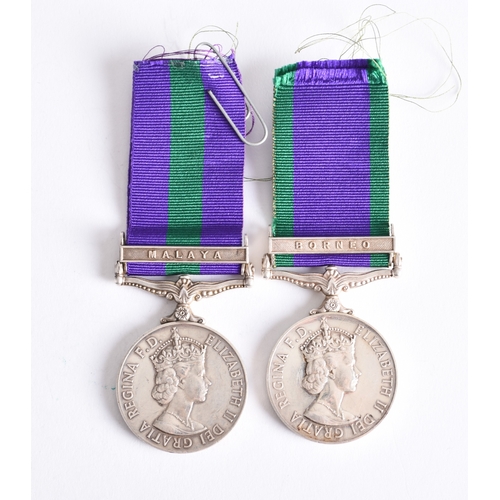 General Service Medal Pair awarded to Rifleman Budhiraj Rai, 1st ...