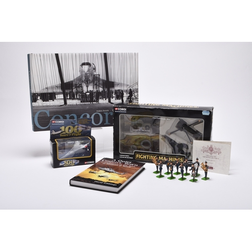 A collection of model soldiers, unboxed, including Native Colonial ...