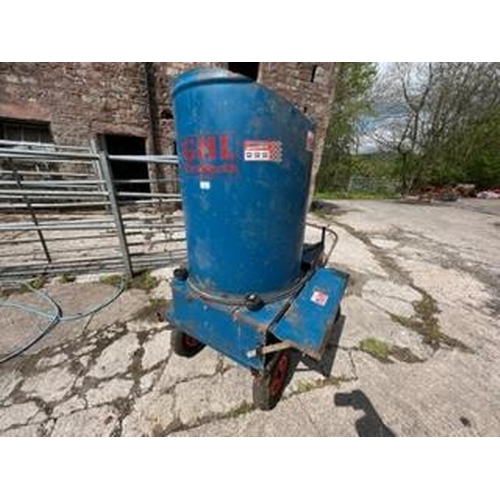 GHL SMALL BALE STRAW CHOPPER ENGINE STARTED THIS WEEK + VAT