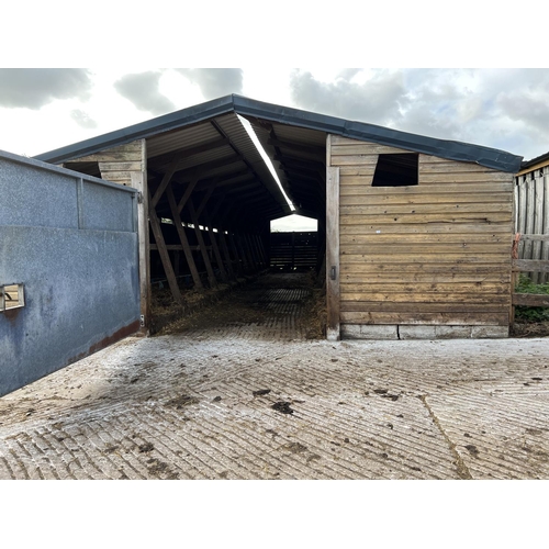 CHALLOW 26 STALL COW KENNEL - 3 WEEKS TO REMOVE. (SHEETED DOOR LOT 206 ...