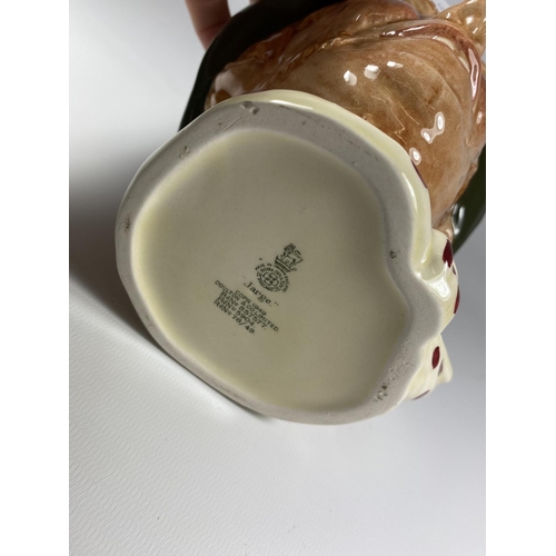 A ROYAL DOULTON 'JARGE' CHARACTER JUG