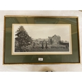 WILLIAM GELDART (BRITISH) LIMITED EDITION PRINT, VIEW OF GAWSWORTH HALL ...