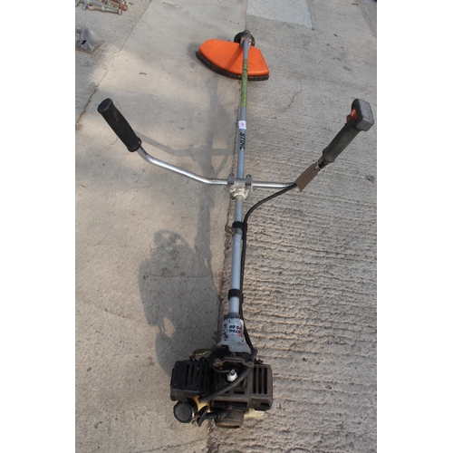 A STIHL FS66 PETROL GRASS STRIMMER NO VAT