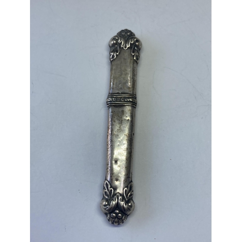 A SILVER NEEDLE CASE