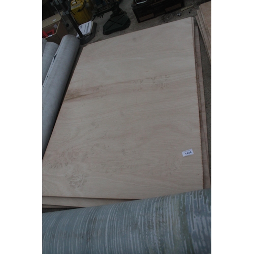 7 X NEW SHEETS OF PLYWOOD 4X2 - NO VAT originally 8 price adjusted to 7