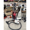 FOUR VARIOUS VACUUM CLEANERS TO INCLUDE A HOOVER AND A VAX ETC