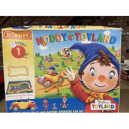 A HORNBY NODDY ROAD TRACK SET AND A MUSICAL NODDY