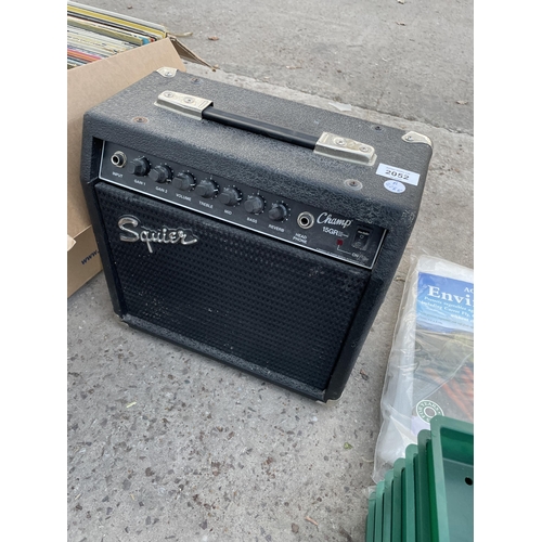 A SQUIRE ELECTRIC AMPLIFIER