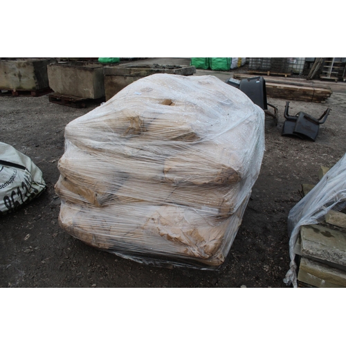 PALLET OF 23 SACKS OF RUBBER GRANULES NO VAT