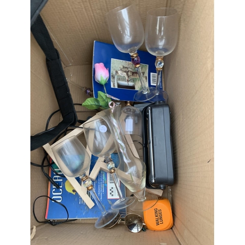 A PALLET OF GENERAL HOUSEHOLD ITEMS