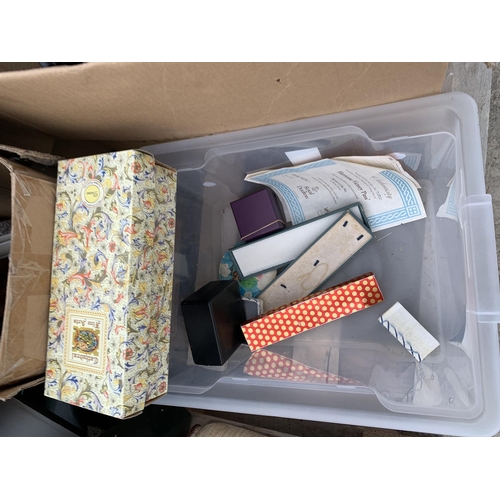 A PALLET OF GENERAL HOUSEHOLD ITEMS