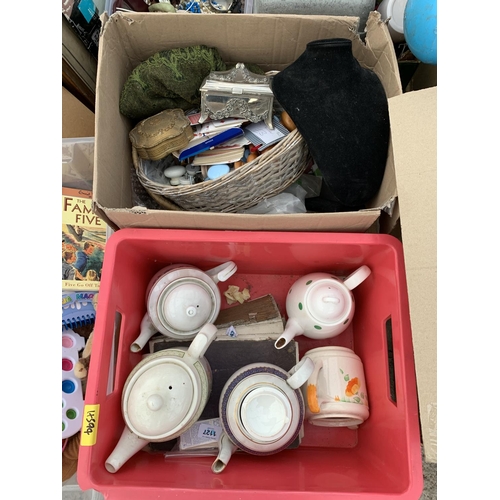 A PALLET OF GENERAL HOUSEHOLD ITEMS