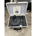 A PORTABLE MAXTEK RECORD PLAYER