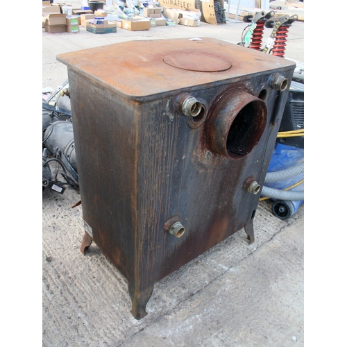 CAST IRON LOG BURNER NO VAT