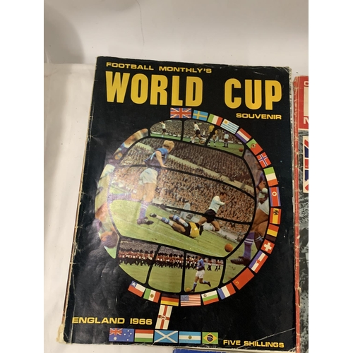 THREE 1966 WORLD CUP MAGAZINES TO INCLUDE PARK DRIVE, CHARLES BUCHAN ...