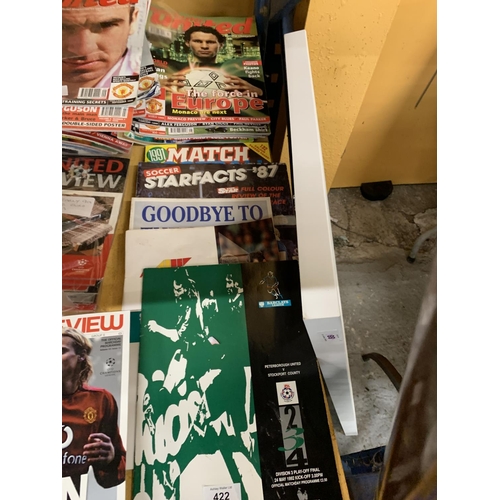 FIVE STOCKPORT COUNTY BOOKLETS TO INCLUDE TWO PROGRAMMES