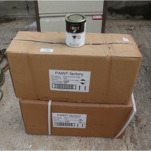 NEW WHITE GLOSS PAINT NO VAT