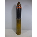 A WORLD WAR I INERT 18LB SHRAPNEL SHELL, HEIGHT 57CM