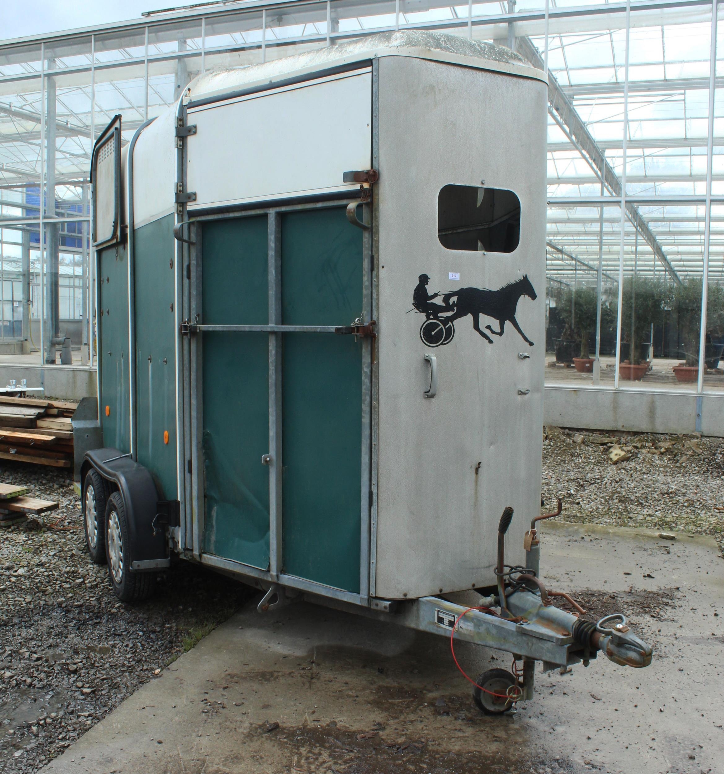 IFOR WILLIAMS HB505 HORSE TRAILER IN GOOD ORDER + VAT