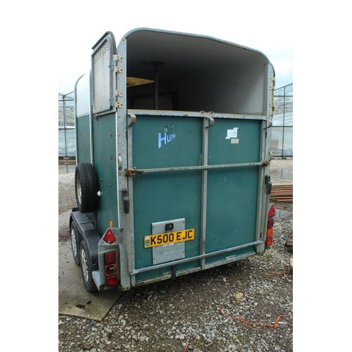 IFOR WILLIAMS HB505 HORSE TRAILER IN GOOD ORDER + VAT