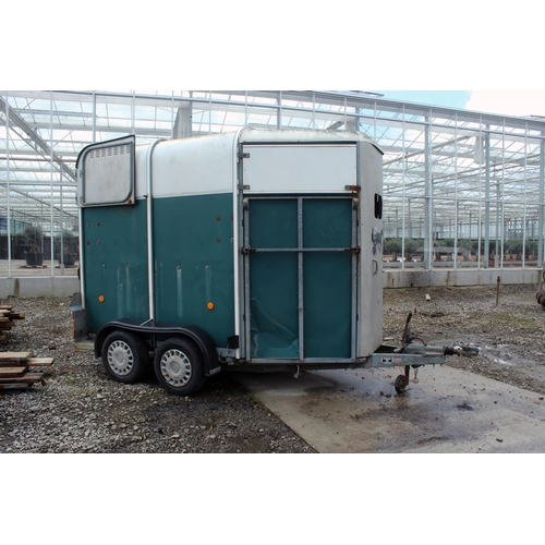 IFOR WILLIAMS HB505 HORSE TRAILER IN GOOD ORDER + VAT