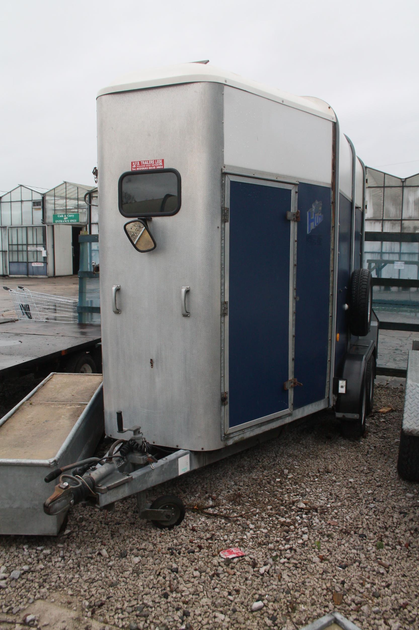 IFOR WILLIAMS 505 HORSE TRAILER NO VAT