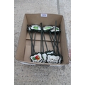 12 CAST IRON STAKES + VAT