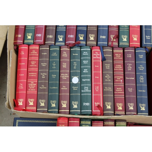 A LARGE ASSORTMENT OF VINTAGE HARDBACK BOOKS