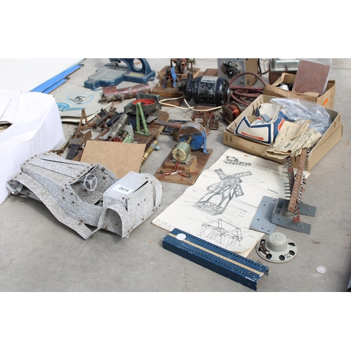 A COLLECTION OF VARIOUS SCRATCH BUILT MODEL MAKING EQUIPMENT