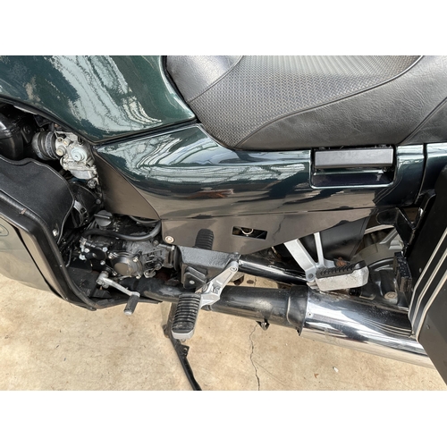 A 1997 KAWASAKI GTR 1000 CONCOURS MOTORCYCLE, 1000 CC, 61325 MILES, NEW ...