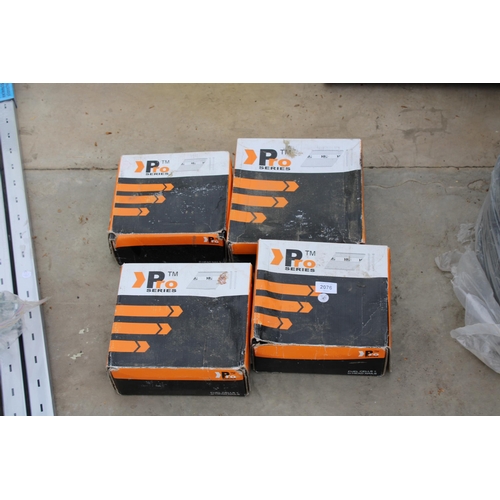 FOUR BOXES OF PRO SERIES D HEAD NAILS