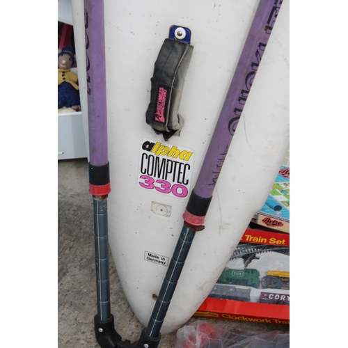 AN ALPHA WIND SURFING BOARD