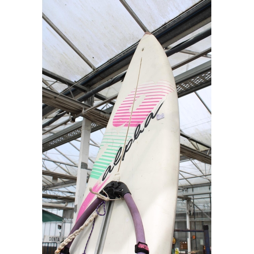AN ALPHA WIND SURFING BOARD