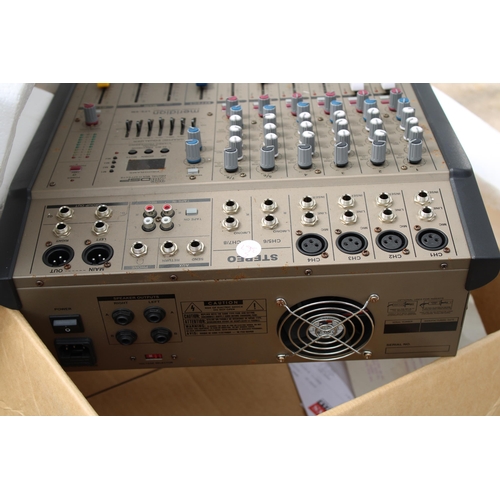 A MERIDIAN 8 CHANNEL POWERED MIXER