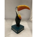 A CAST GUINNESS TOUCAN, HEIGHT 19CM