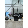 A LARGE ASSORTMENT OF ITEMS TO INCLUDE TOASTER, LAPTOP AND COFFEE MACHINES
