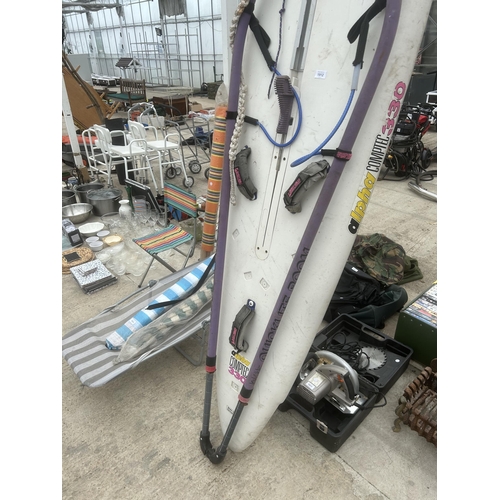 AN ALPHA WIND SURFING BOARD